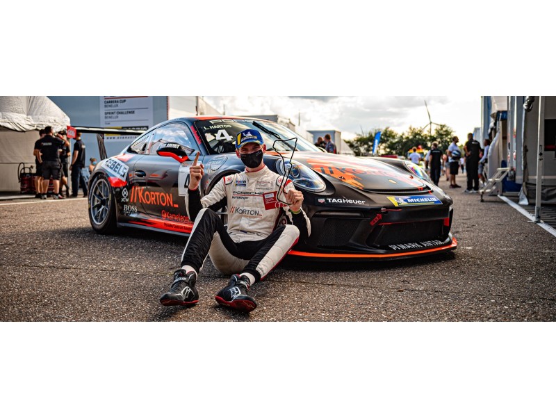 Loek Hartog is de nieuwe kampioen in de Porsche Carrera Cup Benelux